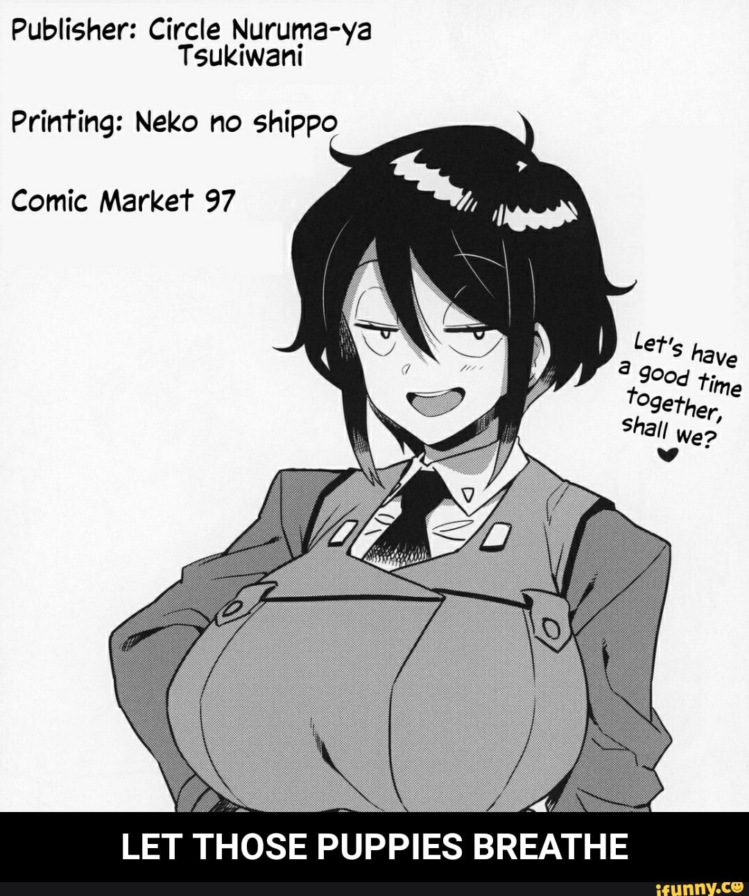 Publisher: Circle Nuruma-ya Tsukiwani Printing: Neko no shippo Comic Market 97 LET THOSE PUPPIES ...