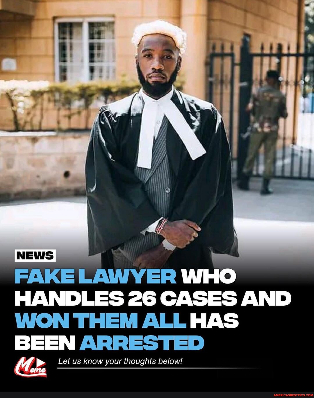 Kenyan authorities have arrested a fake lawyer, Brian Mwenda, who has ...