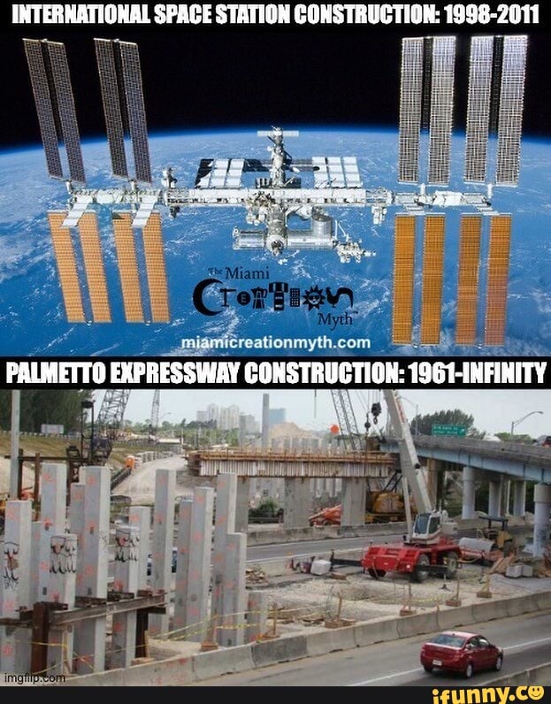 INTERNATIONAL SPACE STATION CONSTRUCTION: 1998-2011 PALMETTO EXPRESSWAY ...