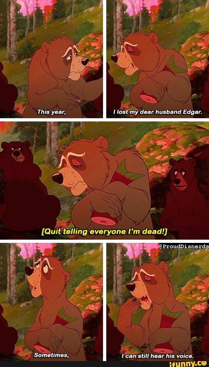 This year, my dear husband Edgar. {Quit telling everyone dead ...