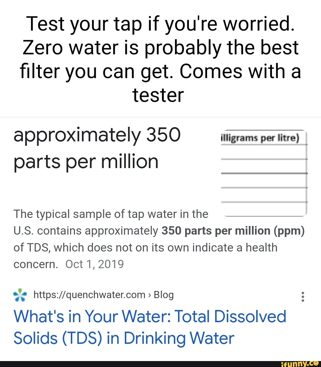 Test your tap if you're worried. Zero water is probably the best filter ...