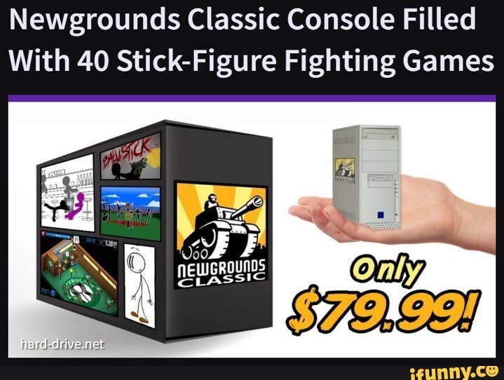 Newgrounds Classic Console Filled With 40 Stick-Figure Fighting Games ...