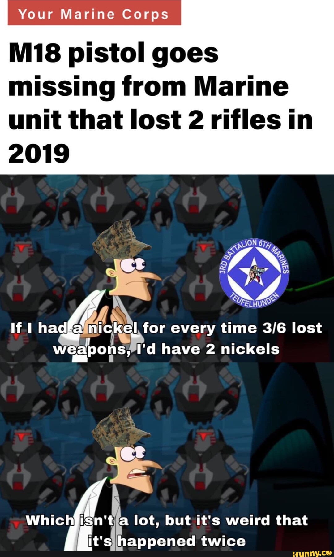 Your Marine Corps pistol goes missing from Marine unit that lost 2 ...