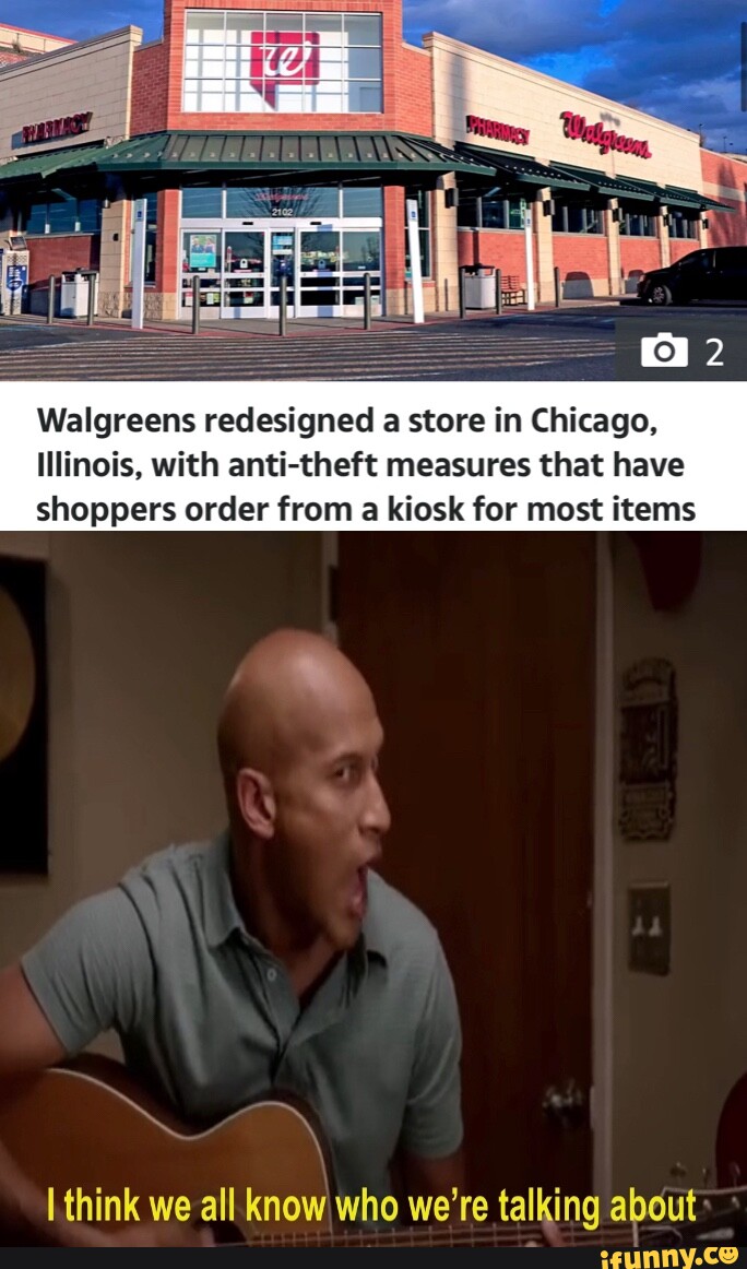Walgreens redesigned a store in Chicago, Illinois, with anti-theft ...
