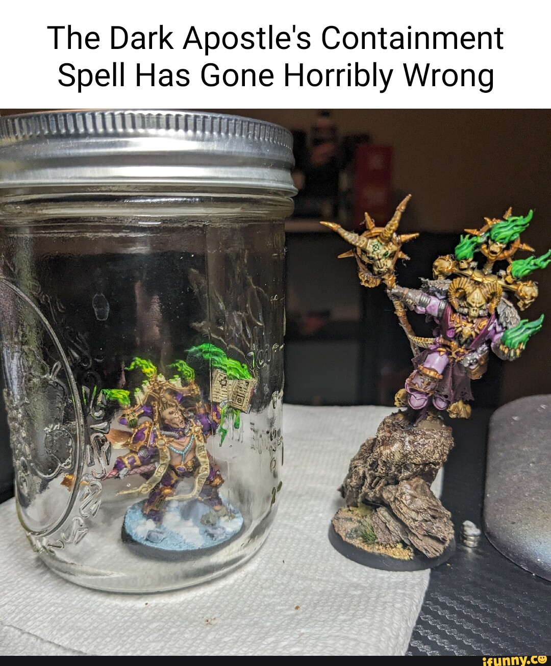 The Dark Apostle's Containment Spell Has Gone Horribly Wrong - iFunny