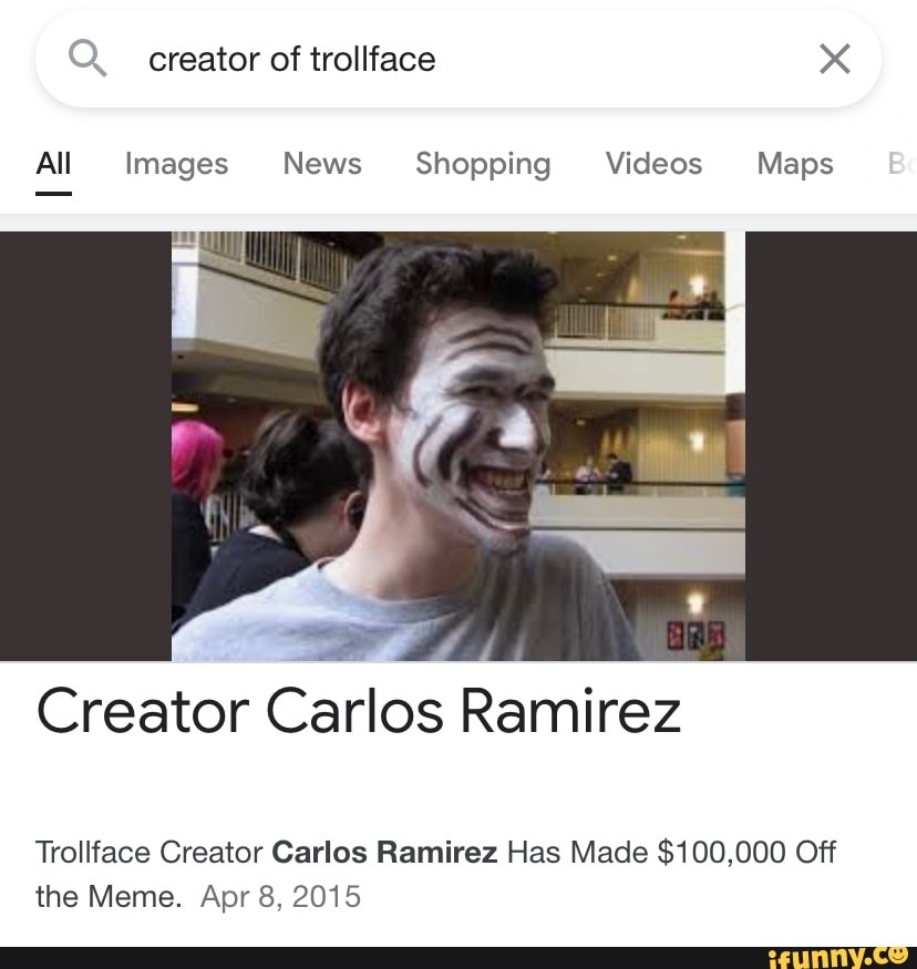 Trollface memes. Best Collection of funny Trollface pictures on iFunny