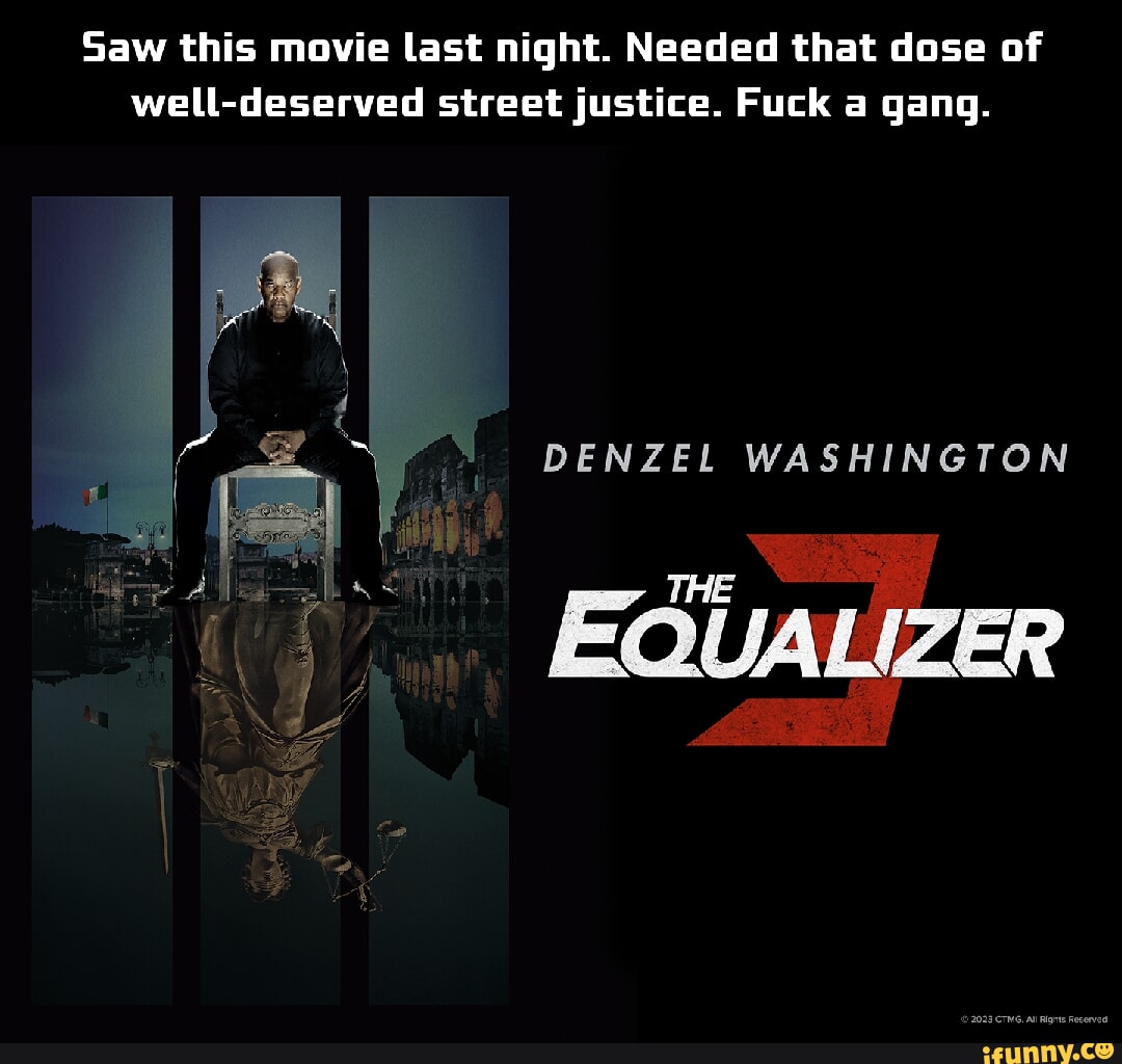 Equalizer memes. Best Collection of funny Equalizer pictures on iFunny