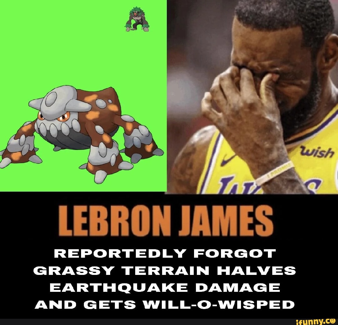 LEBRON JAMES REPORTEDLY FORGOT GRASSY TERRAIN HALVES EARTHQUAKE DAMAGE ...
