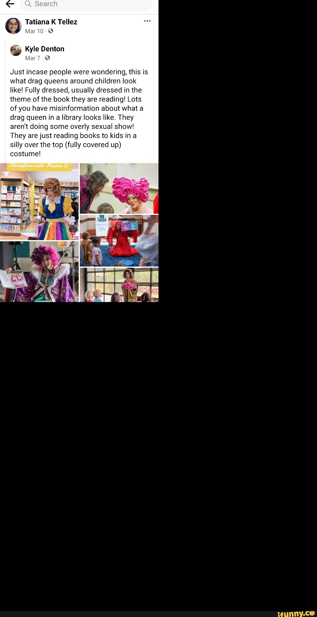 Q Search Tatiana Tellez Mar 10-@ Kyle Denton Just incase people were ...