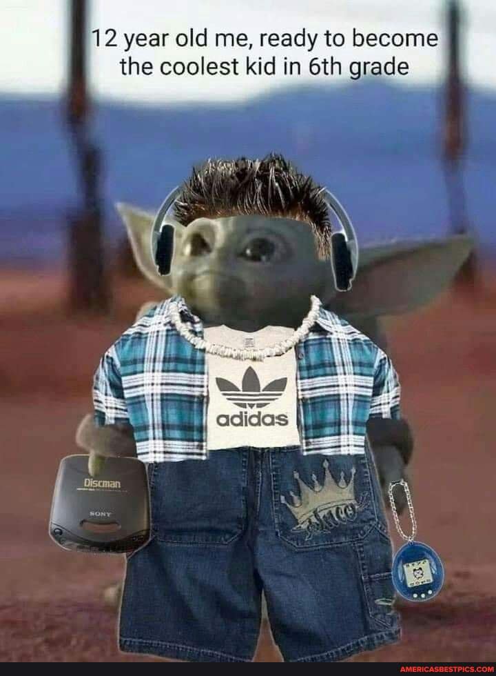 12 year old me, ready to become the coolest kid in grade - America’s ...