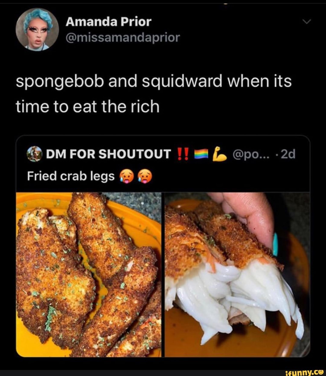 Amanda Prior 2 @missamendaprior spongebob and squidward when its time ...