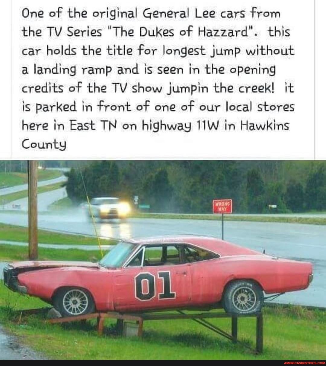 One of the original General Lee cars from the TV Series "The Dukes of ...