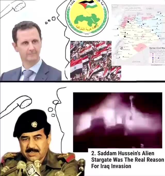 2. Saddam Hussein's Alien Stargate Was The Real Reason For Iraq ...