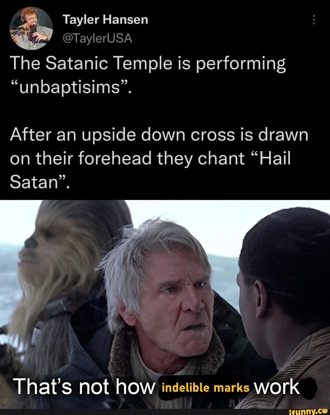 Unbaptisims memes. Best Collection of funny Unbaptisims pictures on iFunny