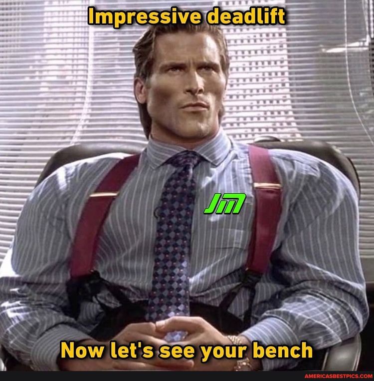 Now let's see your bench - America’s best pics and videos