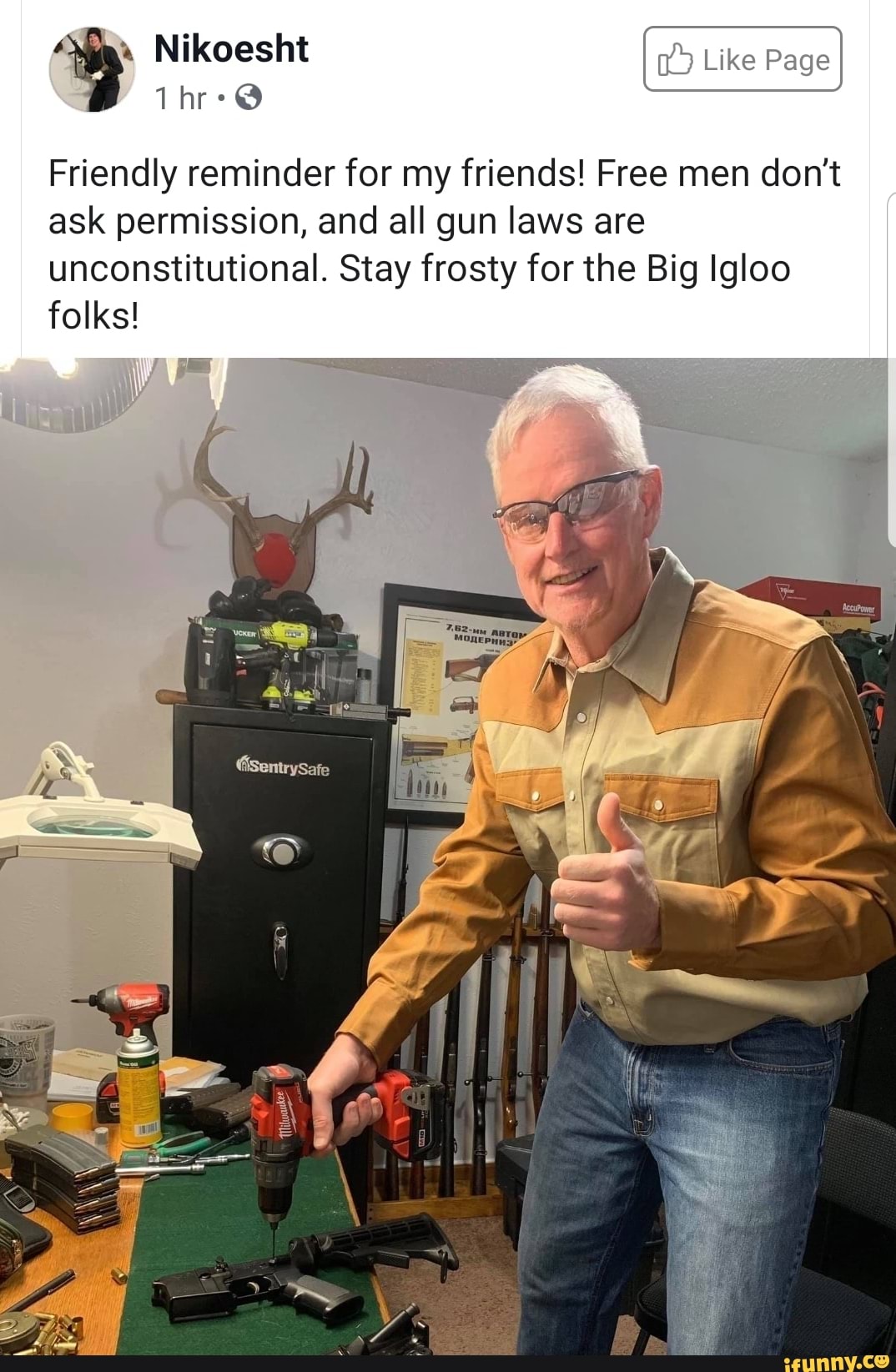 Friendly reminder for my friends! Free men don't ask permission, and ...