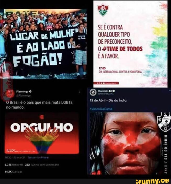 MULHF AS LADO Flamengo O Brasil é o país que mais mata LGBTs no mundo ...