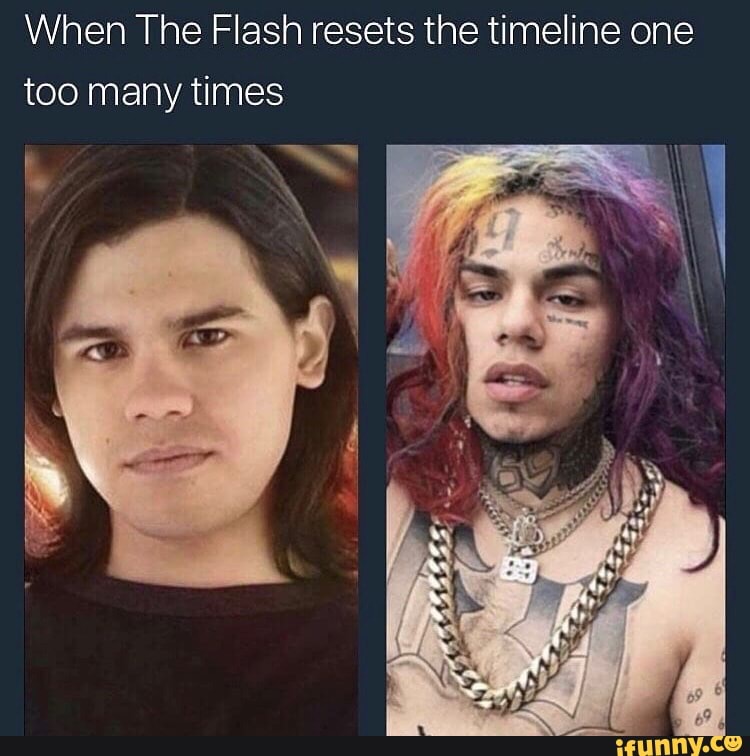 When The Flash resets the timeline one too many times - iFunny