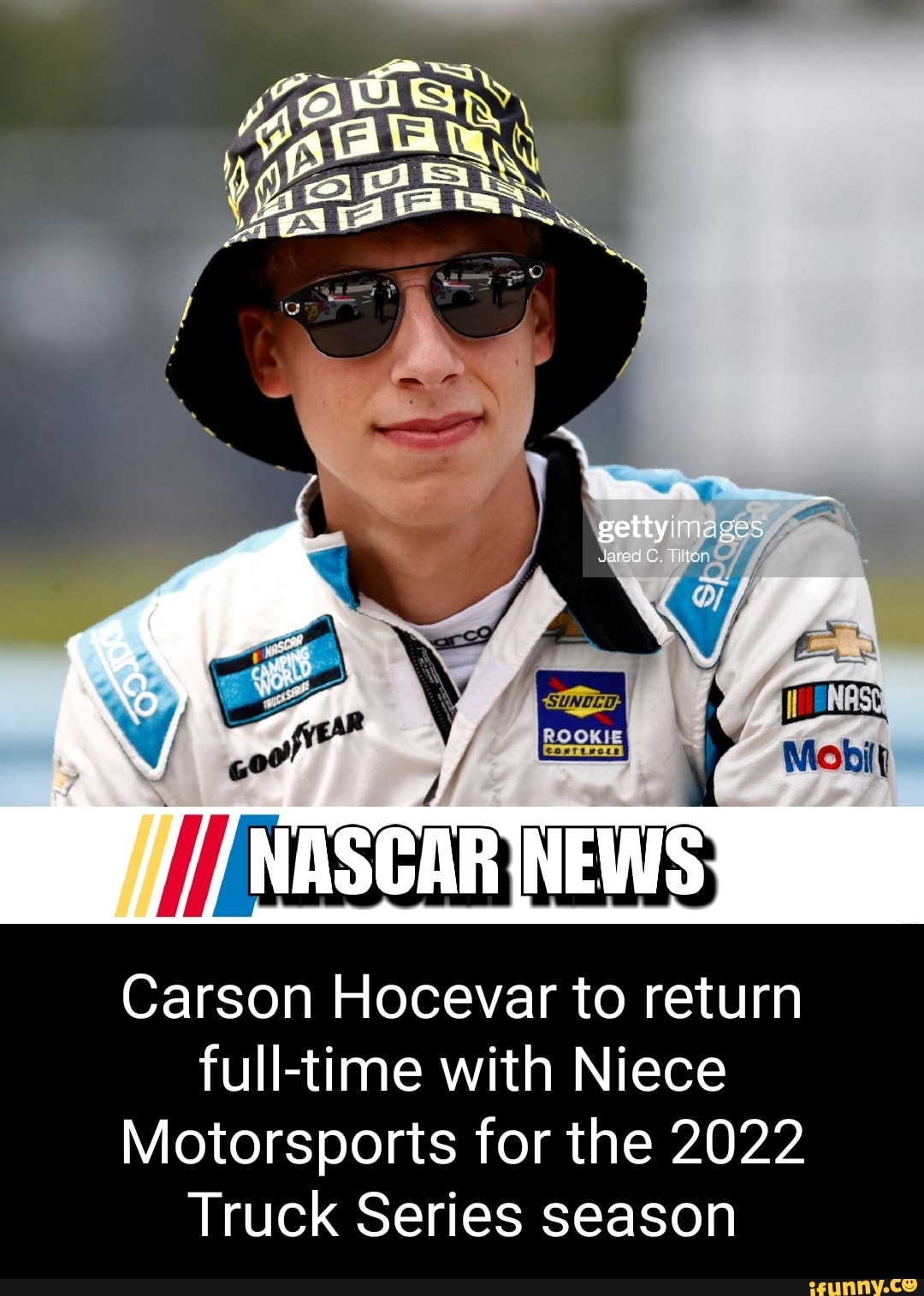 [TTHESEER ENS Carson Hocevar to return full-time with Niece Motorsports ...