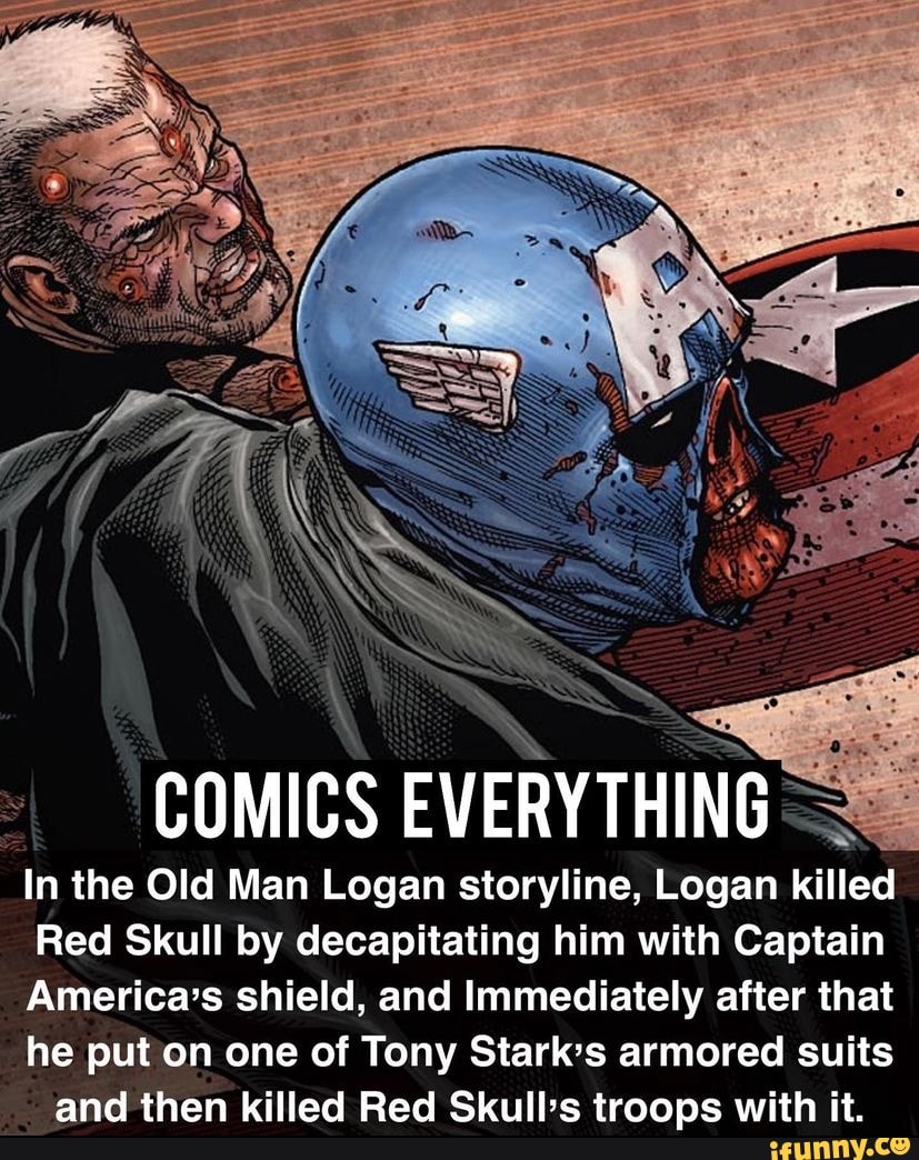 COMICS EVERYTHING In the Old Man Logan storyline, Logan killed Red ...
