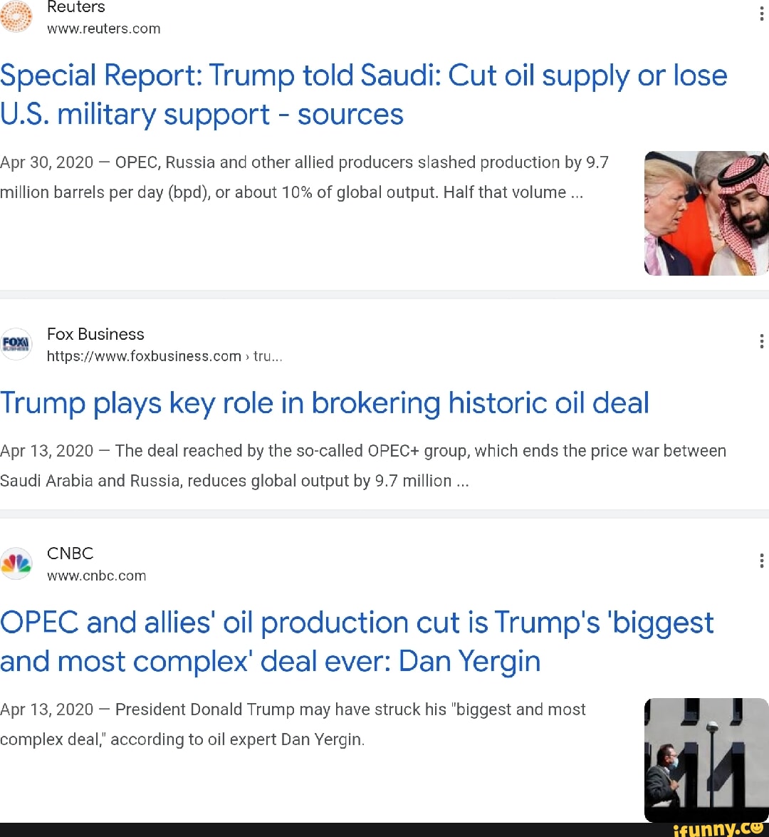 Opec memes. Best Collection of funny Opec pictures on iFunny