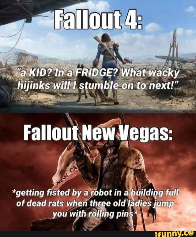 Fallout 4: 'a KID? In a FRIDGE? What wacky hifinks wil} stumble on to ...