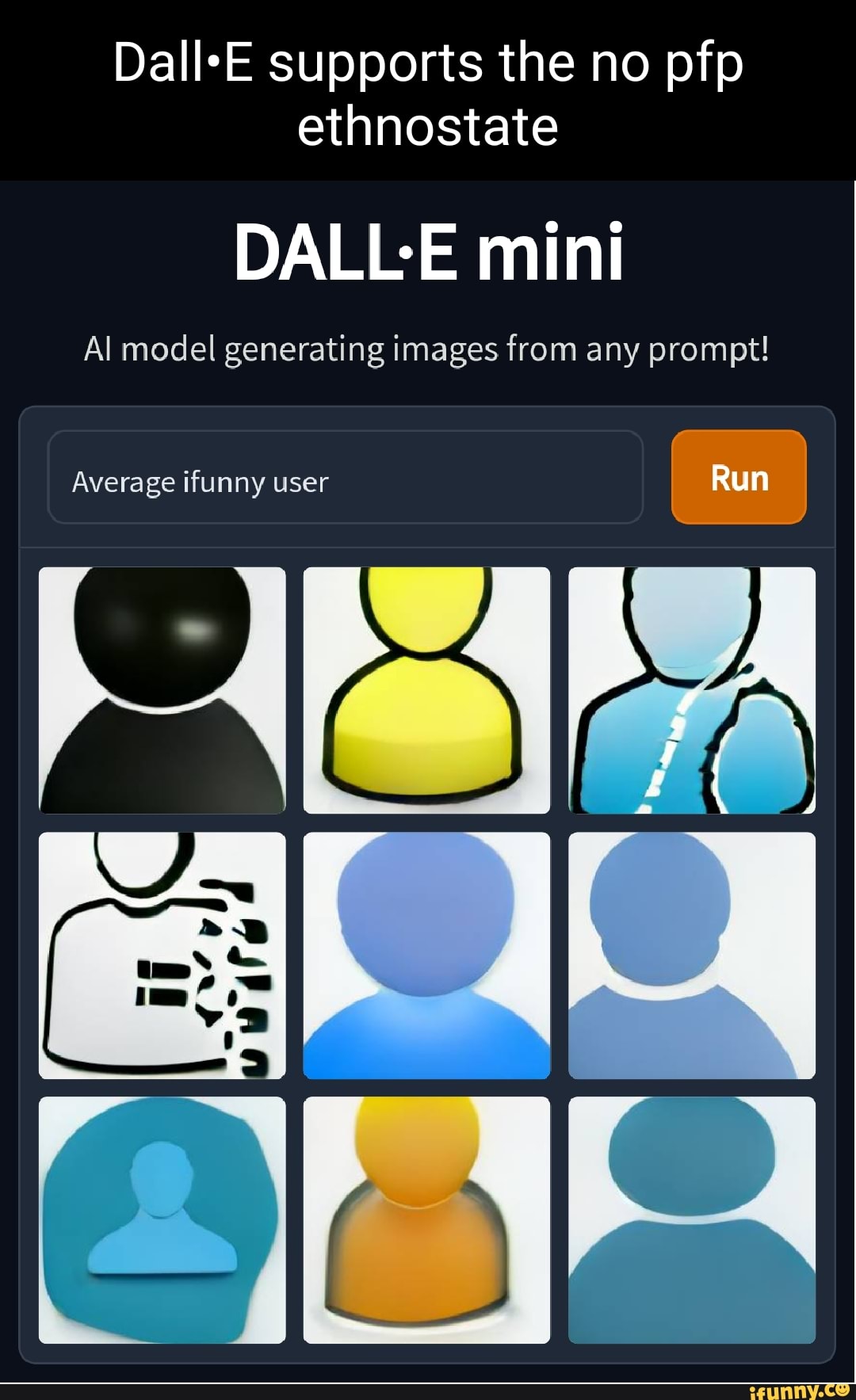 Da Dall*E supports the no pfp ethnostate mini Al model generating ...