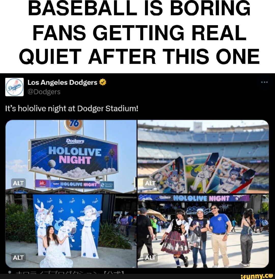 BASEBALL IS BORING FANS GETTING REAL QUIET AFTER THIS ONE Los Angeles ...