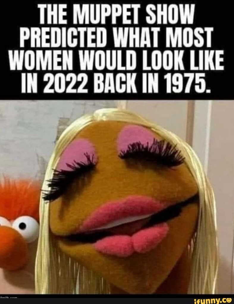 THE MUPPET SHOW PREDICTED WHAT MOST WOMEN WOULD LOOK LIKE IN 2022 BACK ...