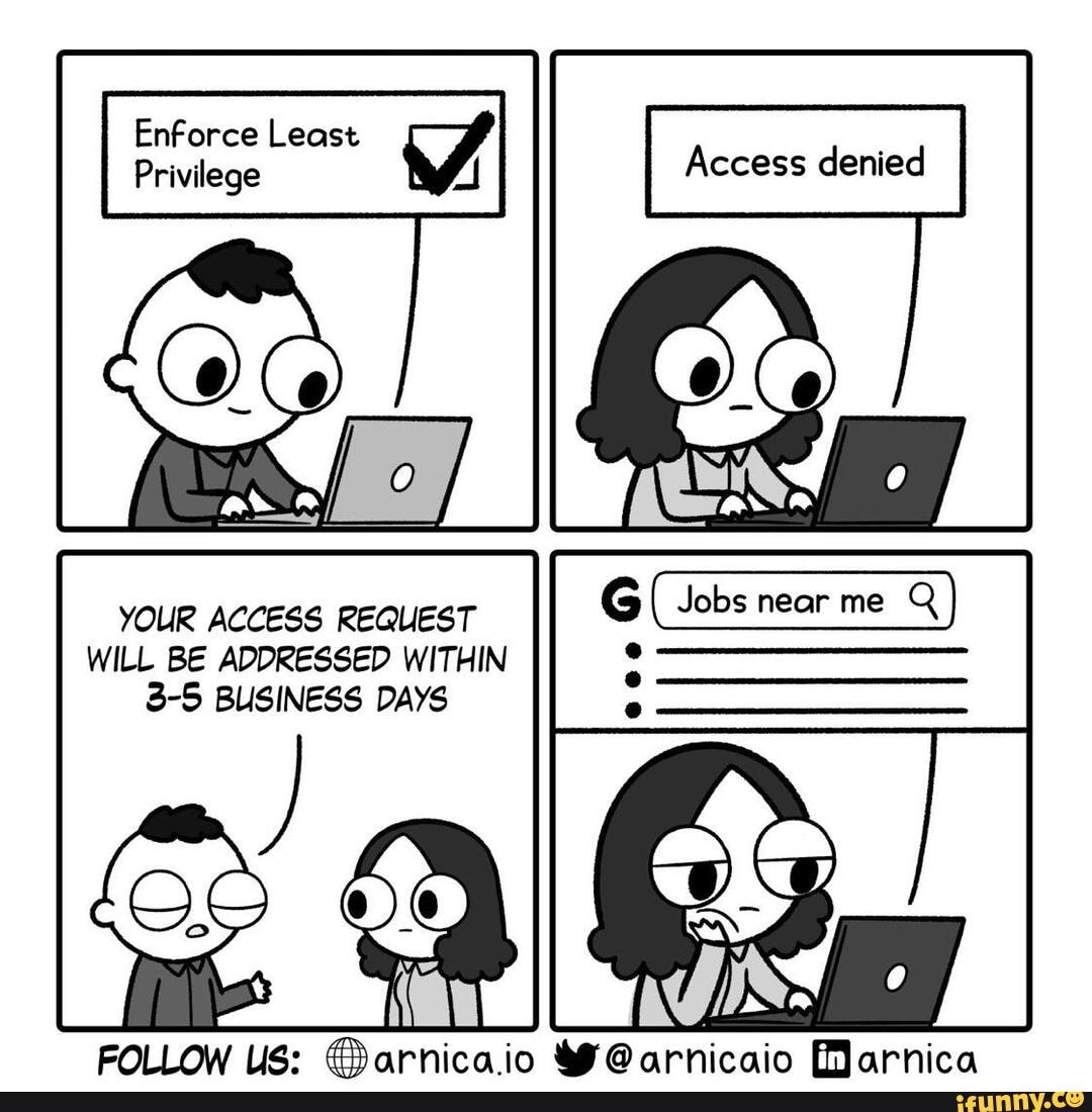Enf Least Privilege Access YOUR ACCESS REQUEST WILL BE ADDRESSED WITHIN ...