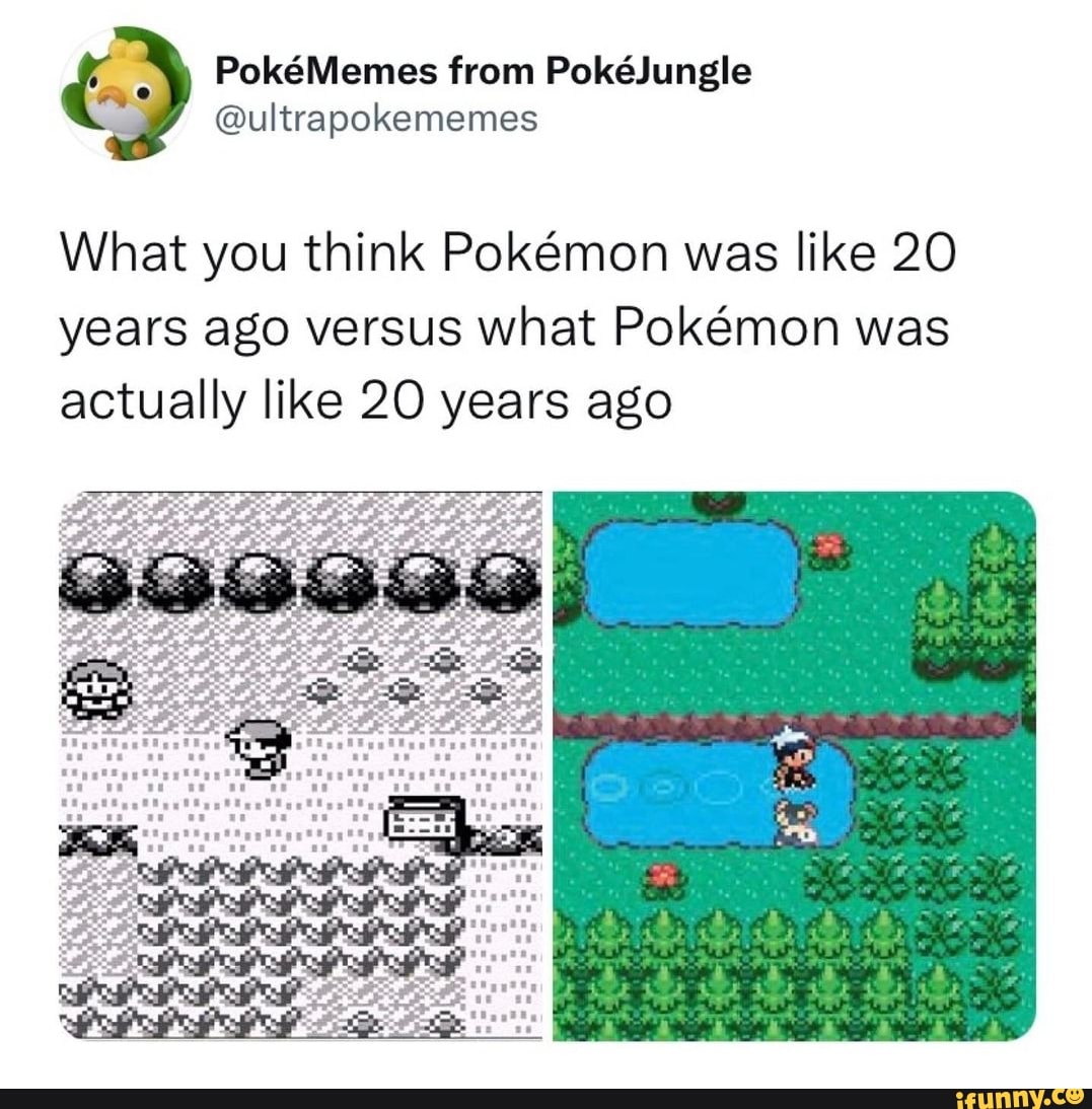 PokMemes from PokJungle Y @ultrapokememes What you think Pokemon was ...