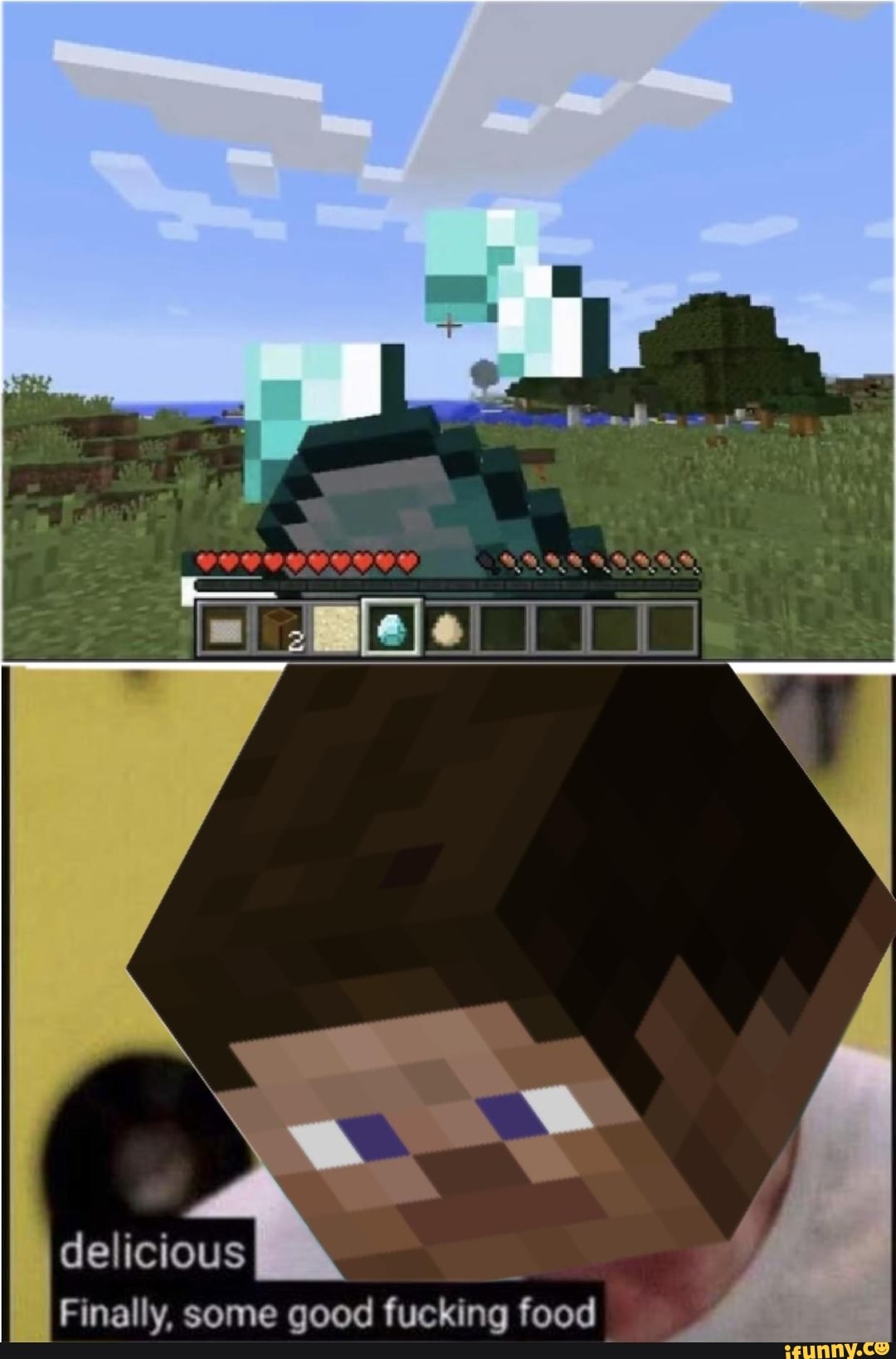 Delicious , Finally, some good fucking food - iFunny