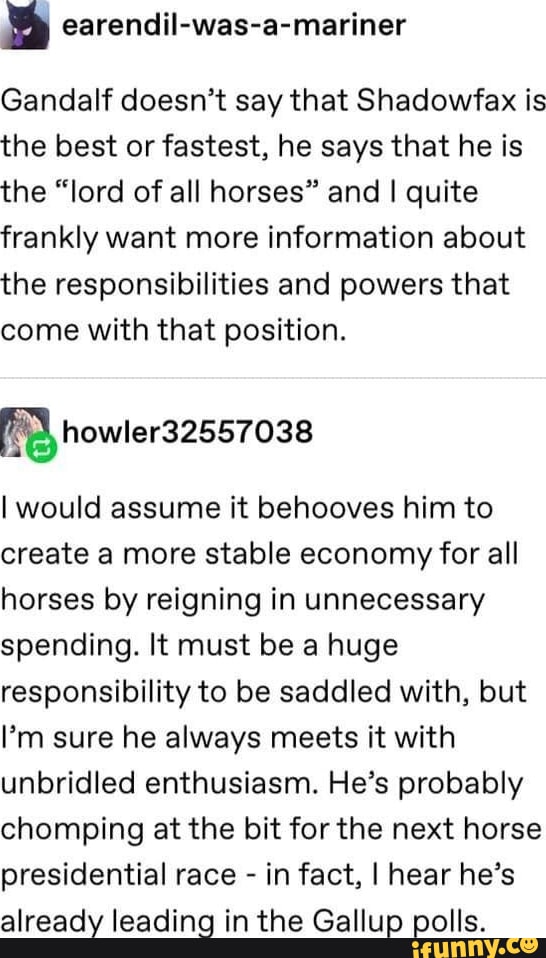 Shadowfax memes. Best Collection of funny Shadowfax pictures on iFunny