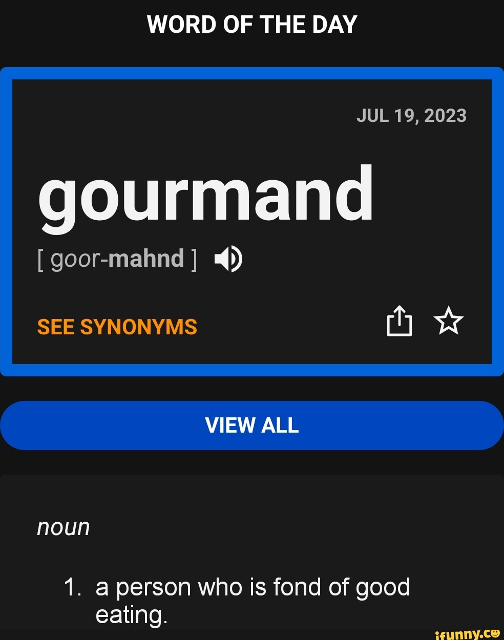 Gourmand memes. Best Collection of funny Gourmand pictures on iFunny