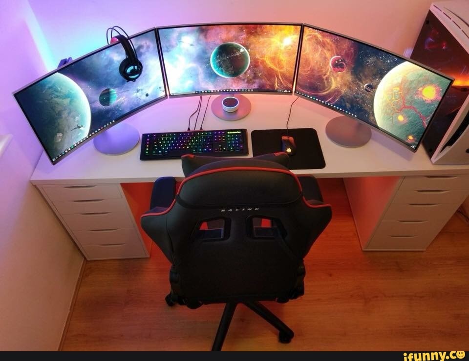 Gaming_setup memes. Best Collection of funny Gaming_setup pictures on ...