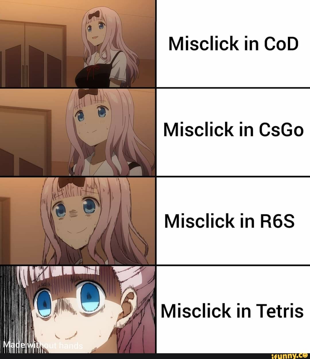 Made.without hands Misclick in CoD Misclick in CsGo Misclick in ...