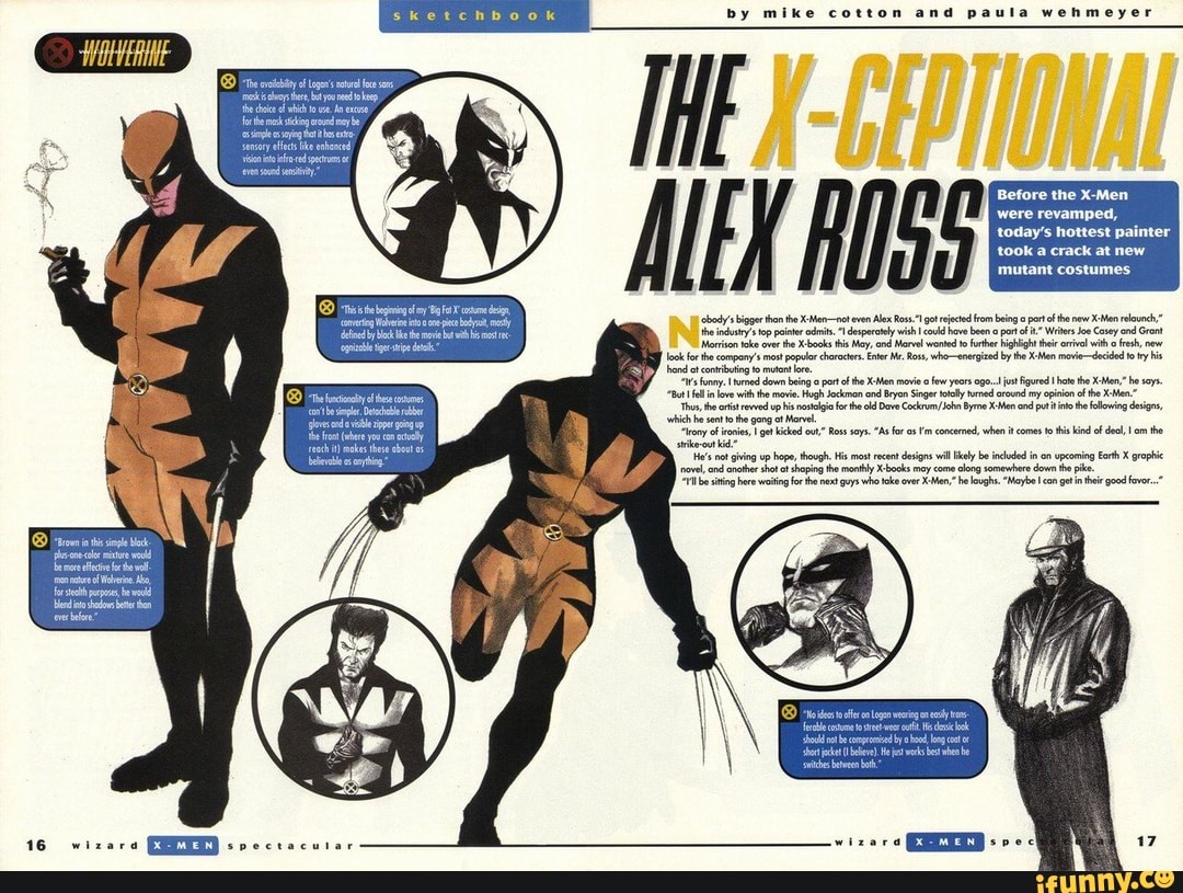 Isketcnbook I by mike cotton and paula wehmeyer Before the X-Men were ...