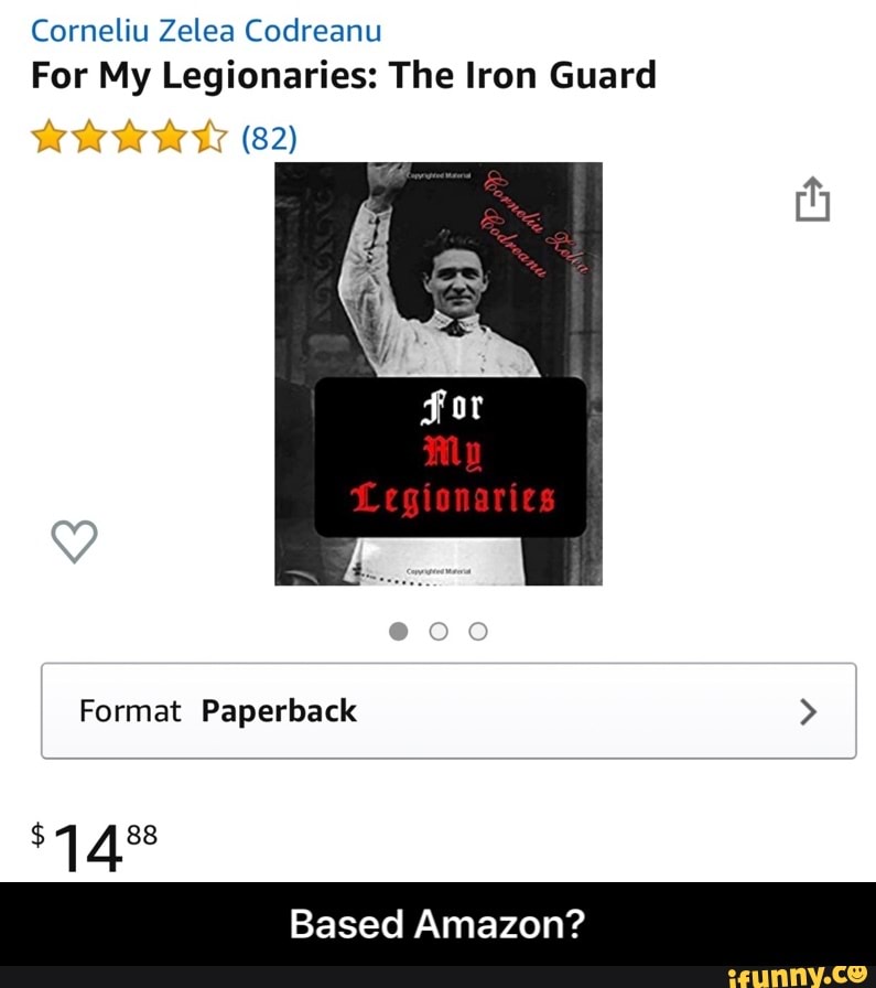 Corneliu Zelea Codreanu For My Legionaries: The Iron Guard - Based ...