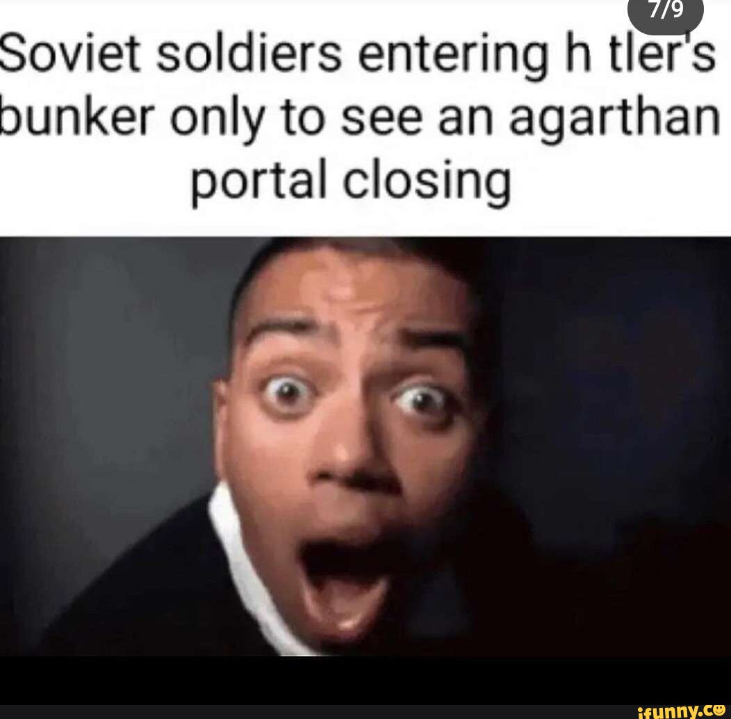 Soviet soldiers entering h tlers bunker only to see an agarthan portal ...