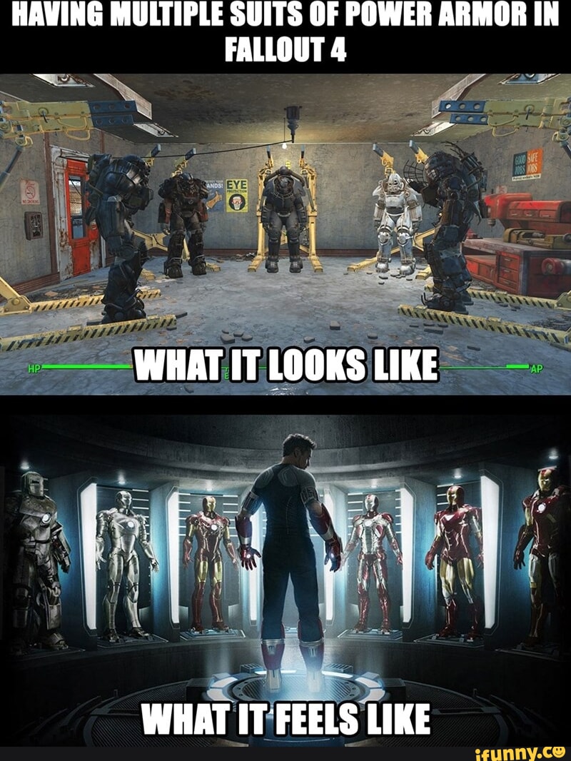HAVING MULTIPLE SUITS OF POWER ARMOR IN FALLOUT 4 WHAT IT LOOKS LIKE ...