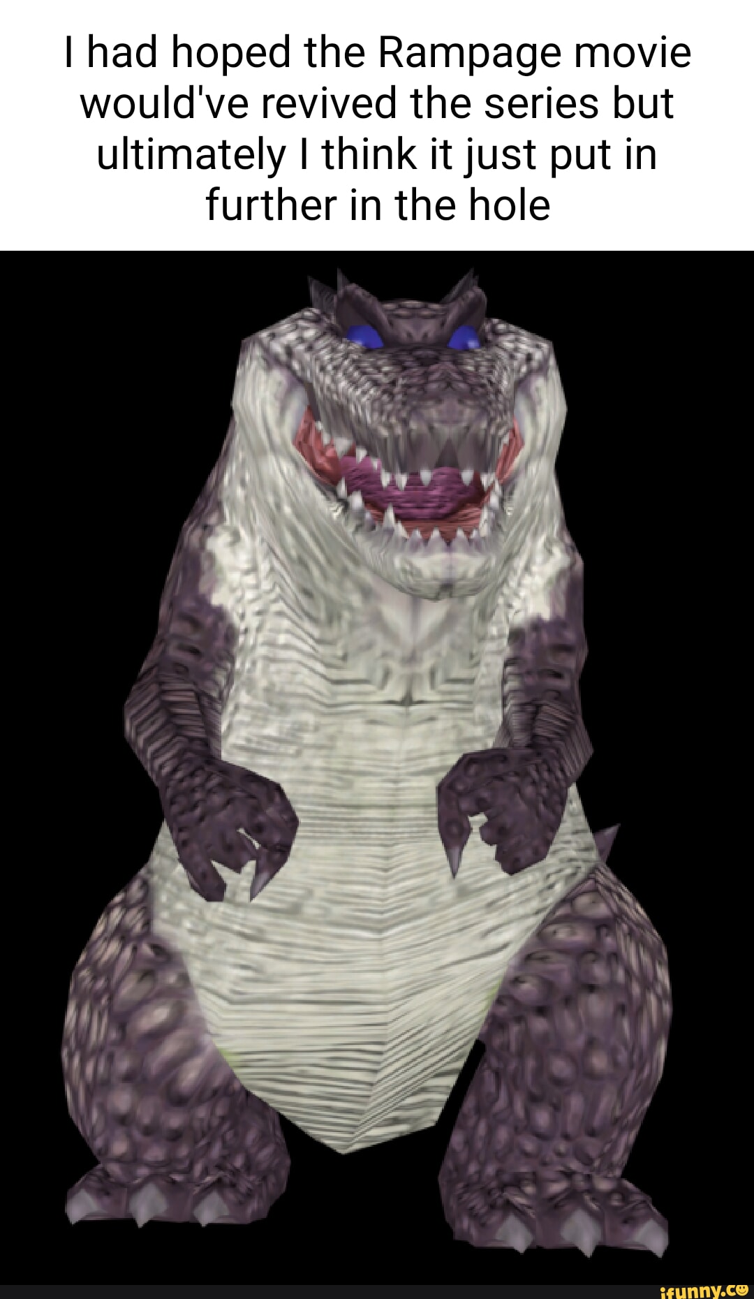 Rampage memes. Best Collection of funny Rampage pictures on iFunny