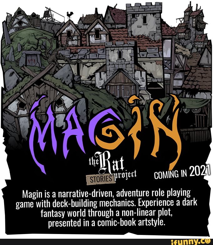 The comic 20 Magin is a narrative-driven, adventure role playing game ...