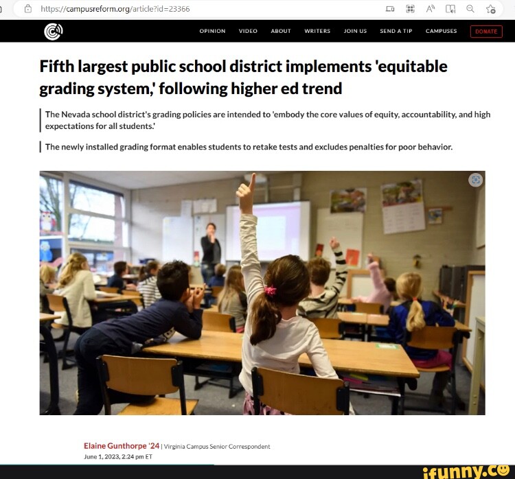 Fifth largest public school district implements 'equitable grading ...