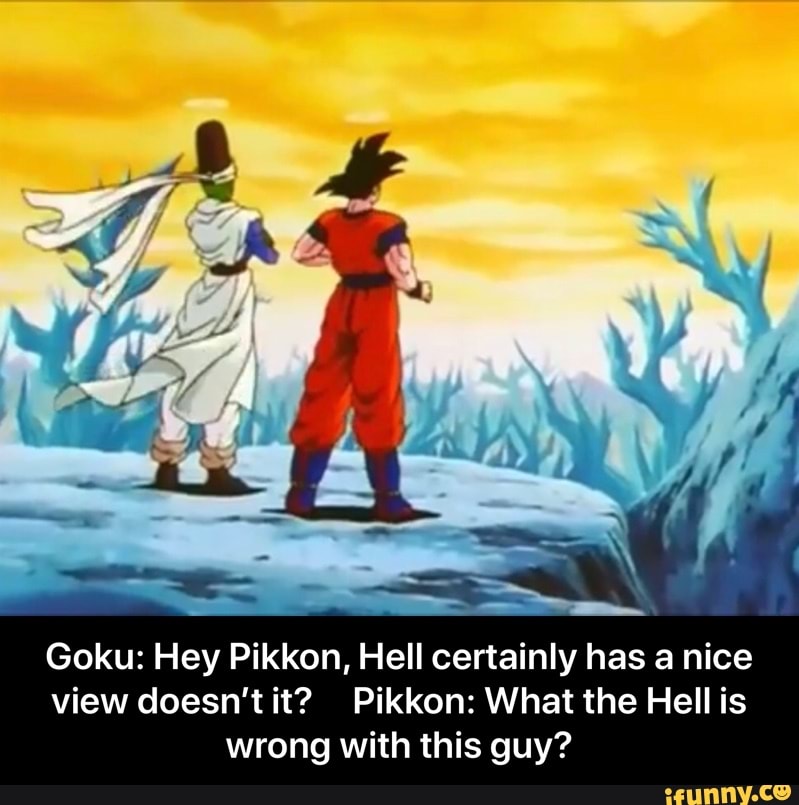 Dbzgoku memes. Best Collection of funny Dbzgoku pictures on iFunny