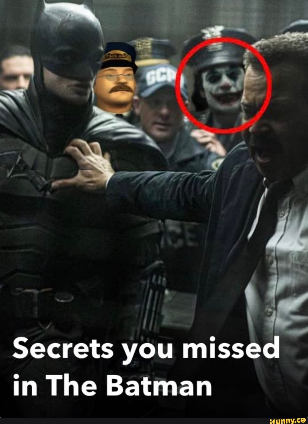 Secrets you miss in The Batman - iFunny