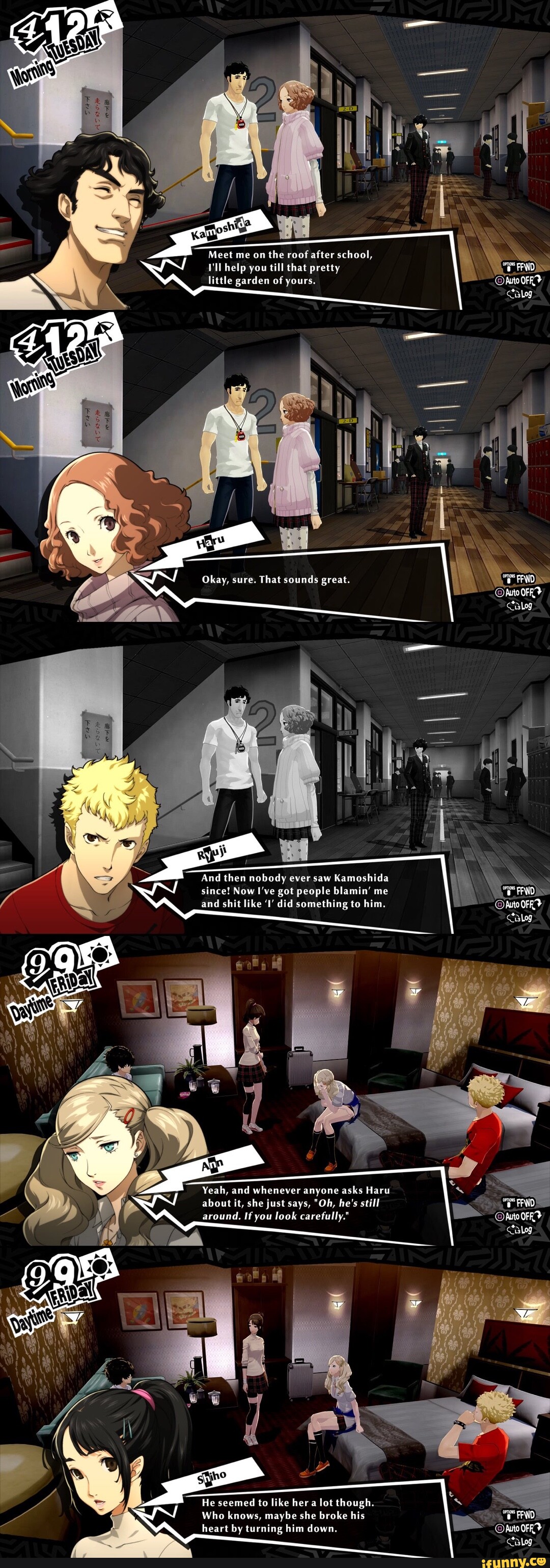 Kamoshida memes. Best Collection of funny Kamoshida pictures on iFunny