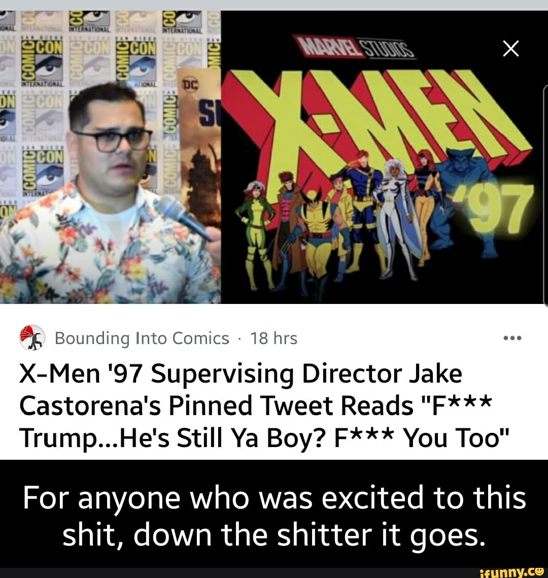 Bounding Into Comics 18 hrs X-Men '97 Supervising Director Jake Castorena's Pinned Tweet Reads ...