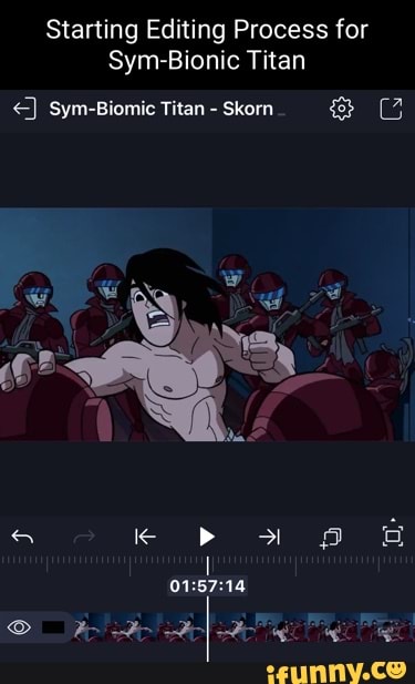 Starting Editing Process For Sym Bionic Titan Sym Biomic Titan Skorn