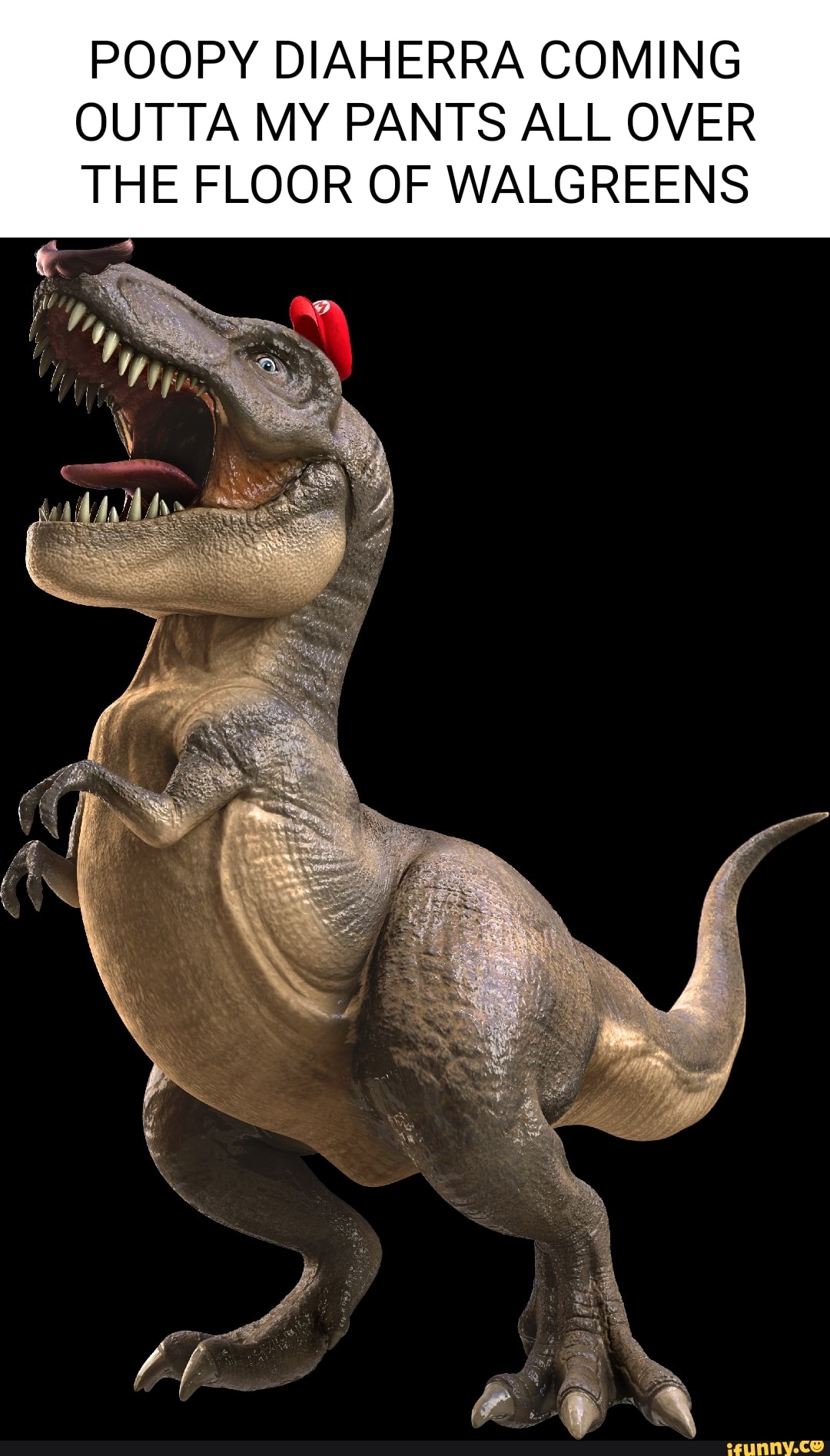 POOPY DIAHERRA COMING OUTTA MY PANTS ALL OVER THE FLOOR OF WALGREENS ...