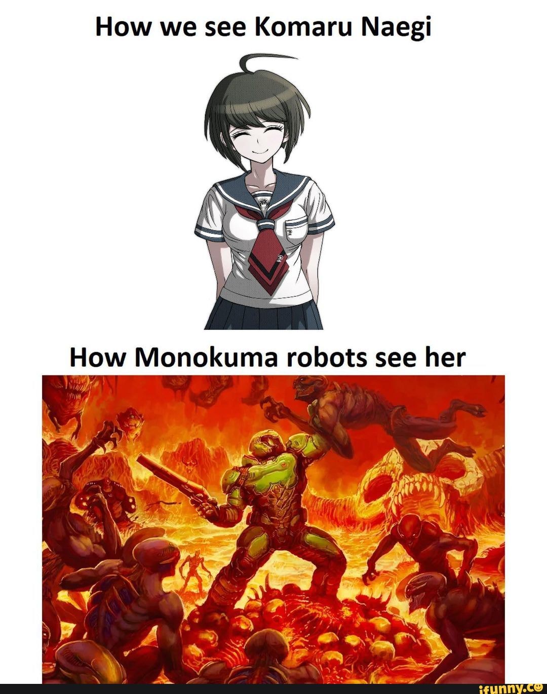 Komaru memes. Best Collection of funny Komaru pictures on iFunny